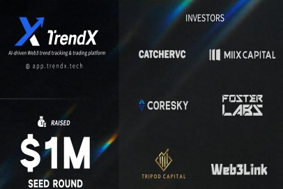 TrendX成功融资百万美元，加速Web3智能交易领域创新 - AiCoin