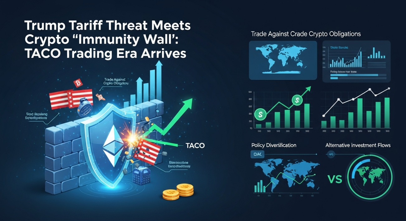 Trump's tariff threat hits the crypto "immunity wall": The era of TACO ...
