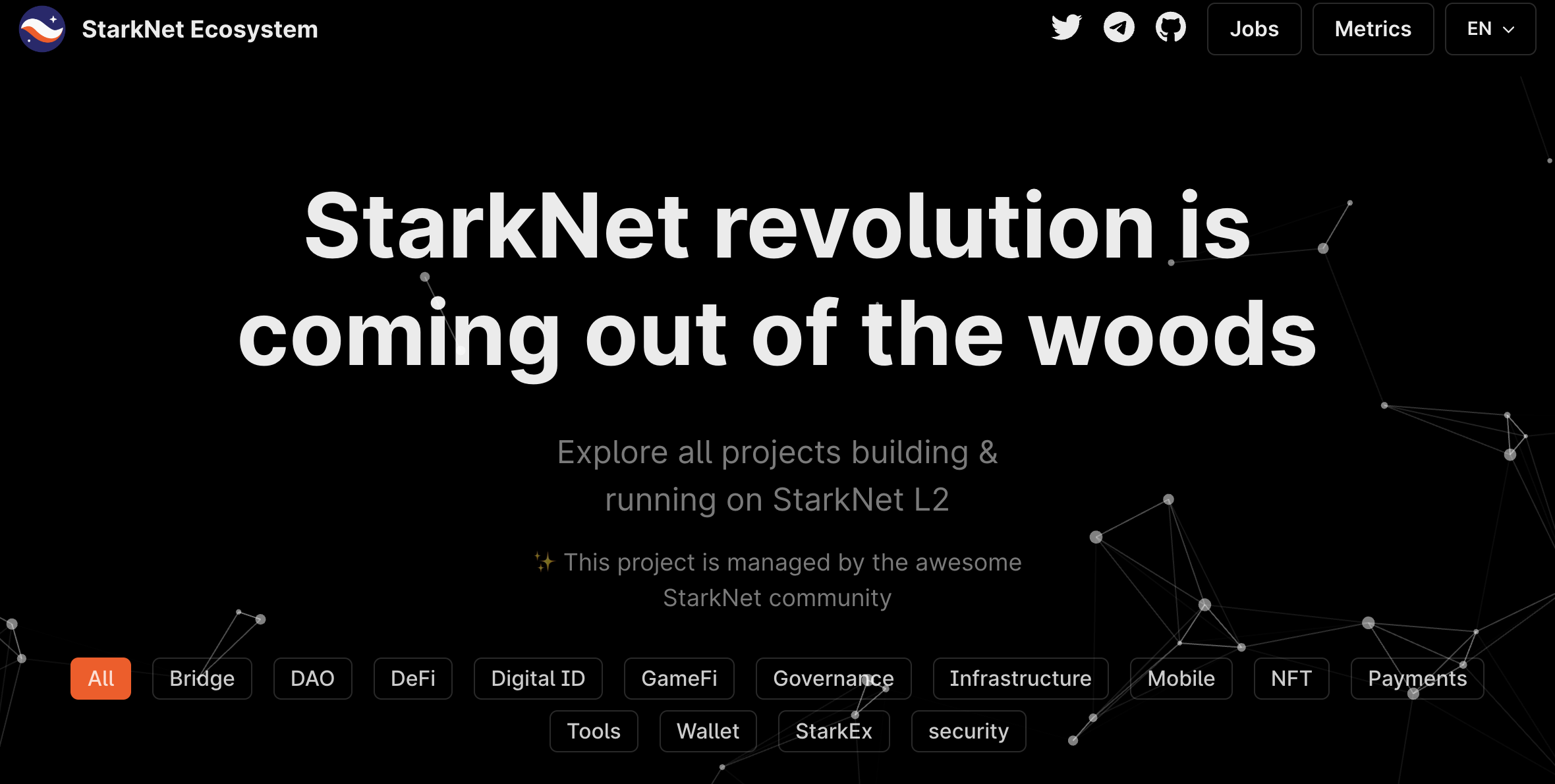 盘点StarkWare生态：StarkEx共7个应用，StarkNet 105个生态项目 - AiCoin