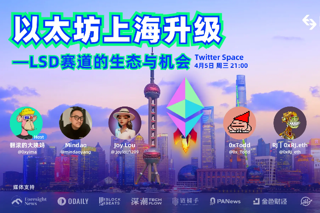 Bitget AMA回顾：以太坊上海升级进入倒计时——LSD赛道的生态与机会 - AiCoin