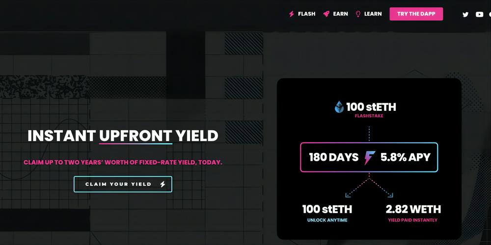 一文读懂Flashstake：票据利息贴现产品，LSD资本放大器 - AiCoin