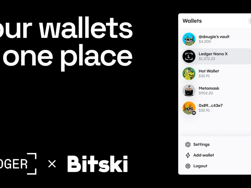 Crypto Wallet Bitski Taps Hardware Wallet Ledger To Make Web3 More ...