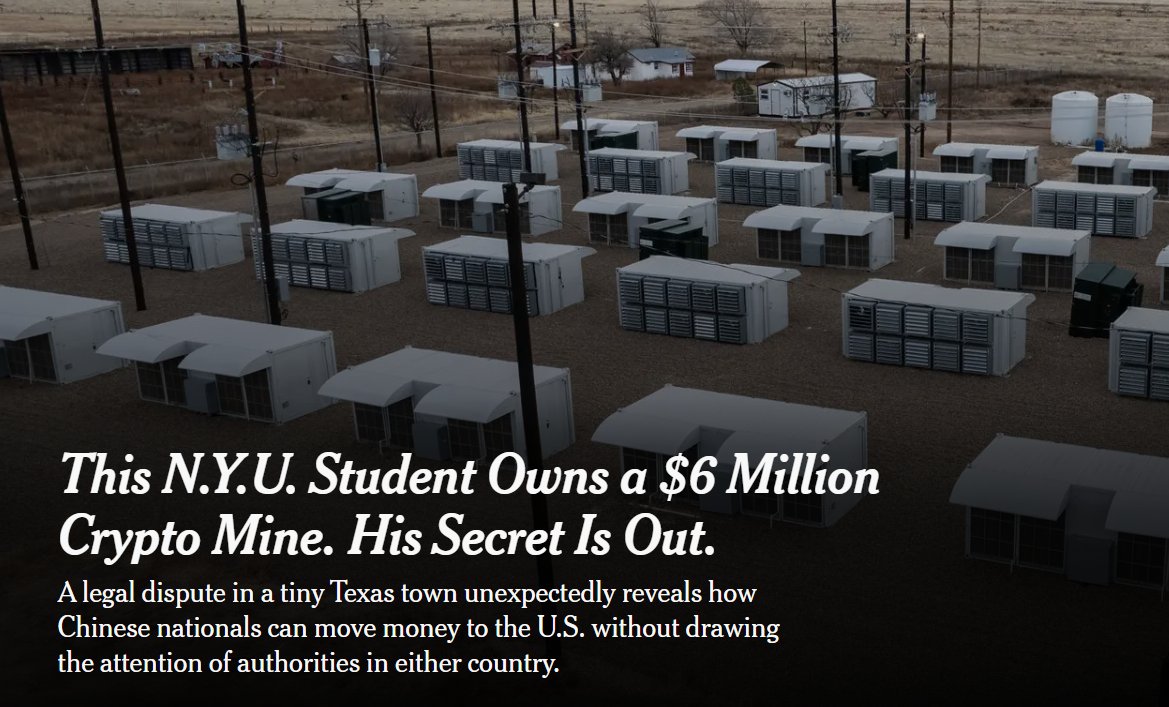 🆕《纽约时报》报道：一个名为Jerry Yu的23岁中国富二代 - AICoin