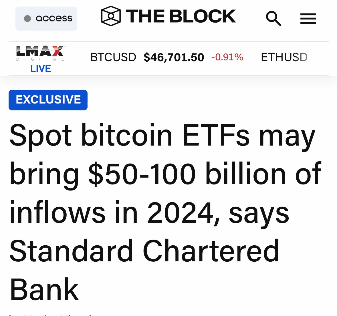 【渣打预测：2025年底 #BTC 会到达20万美元 - AICoin