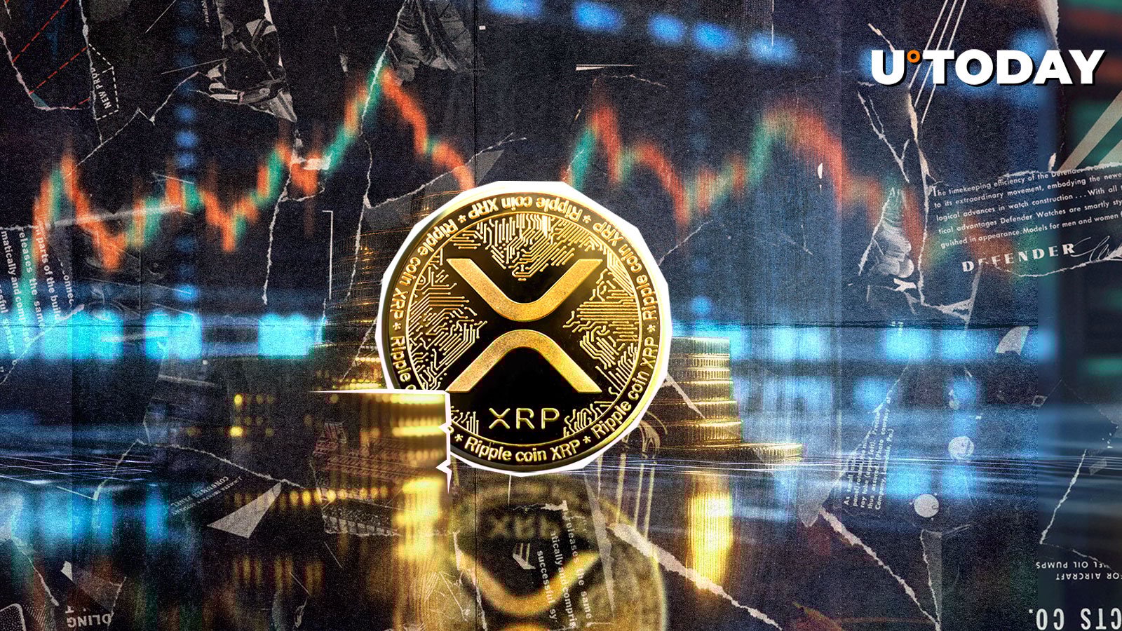 XRP 正在形成经典的头肩形态，目标如下 - AiCoin
